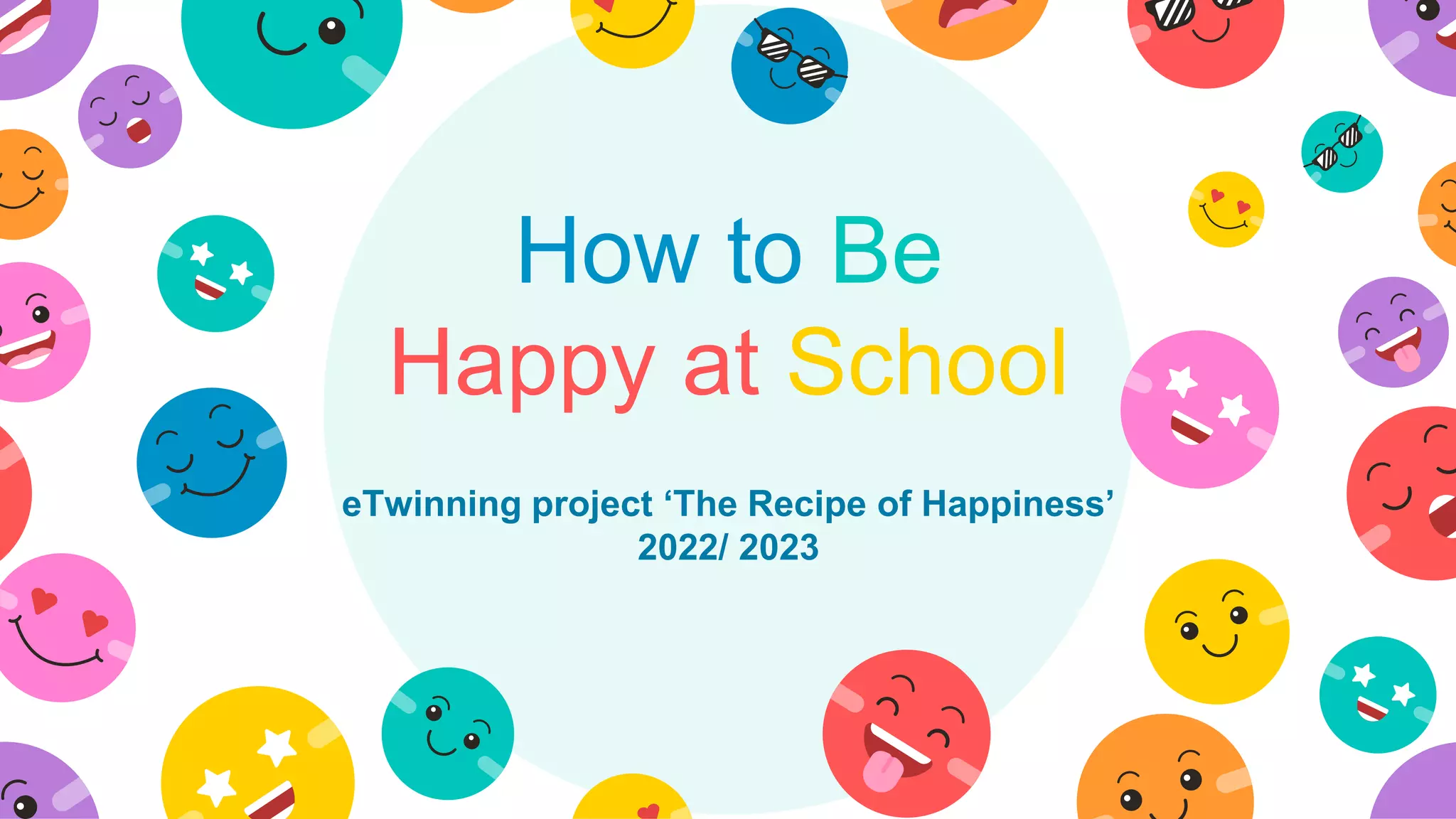 How to be Happy at School posters.pptx | Free Download