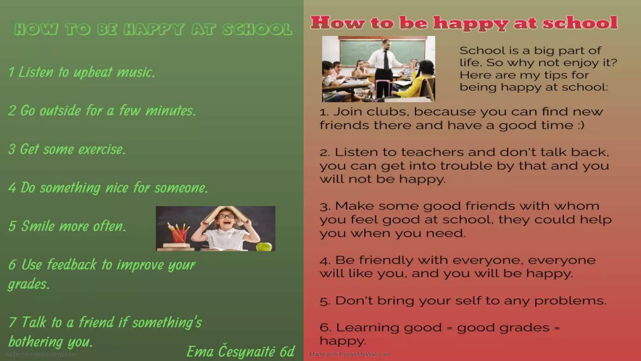 How to be Happy at School posters.pptx