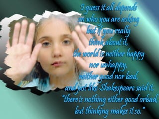 How to be happy in an unhappy environment | PPS