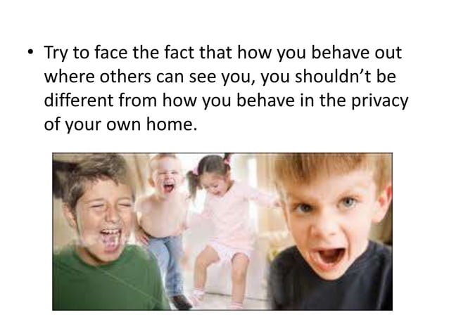 How to behave in public places | PPTX