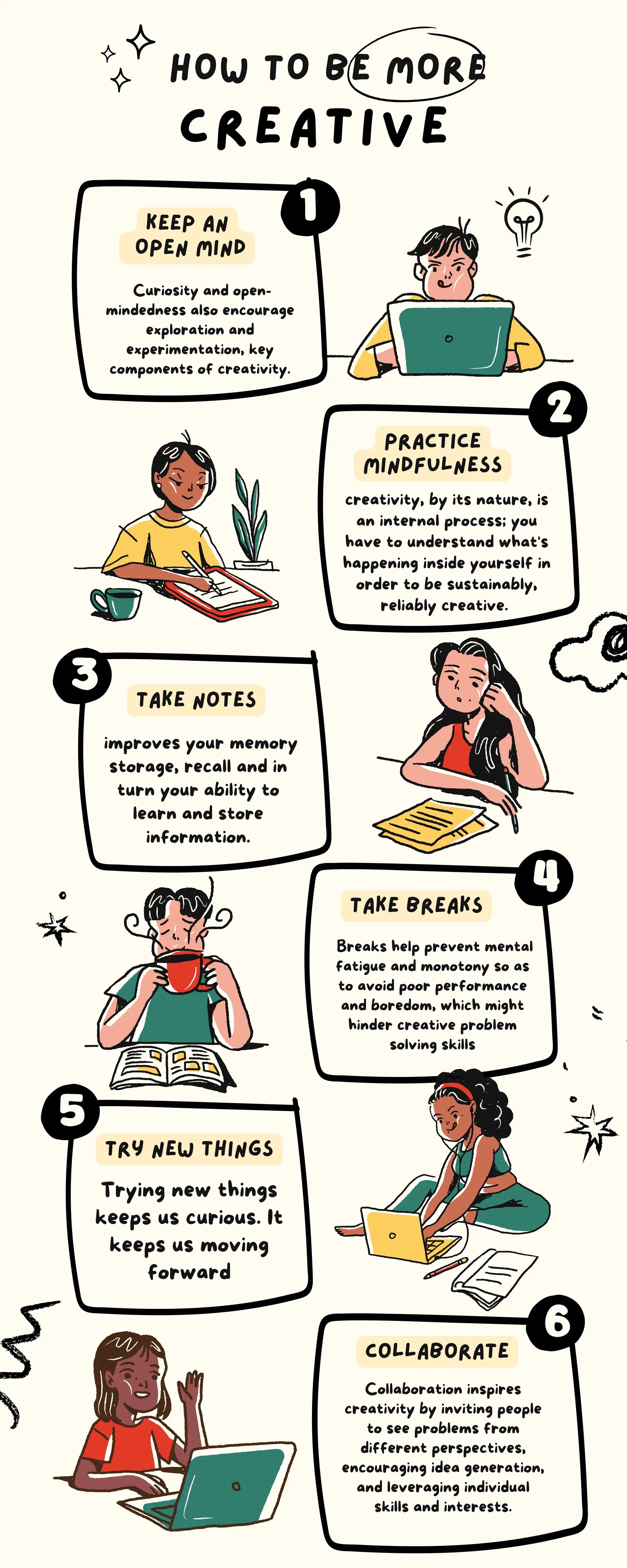 How to create more creative idea by adopting simple steps | PDF