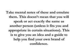 How To Be More Outgoing and Confident In 5 Simple Steps | PPT