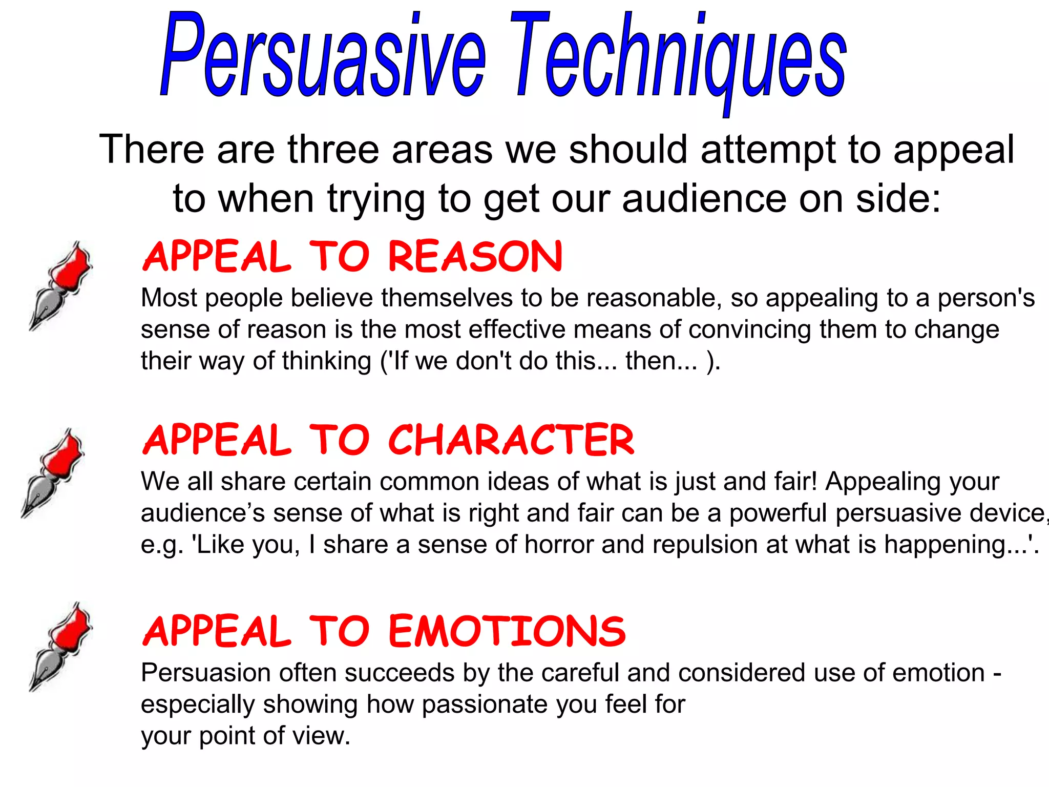 How to be persuasive | PPTX