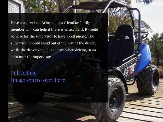 How To Be Safe On A Dune Buggy