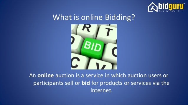 How to bid online