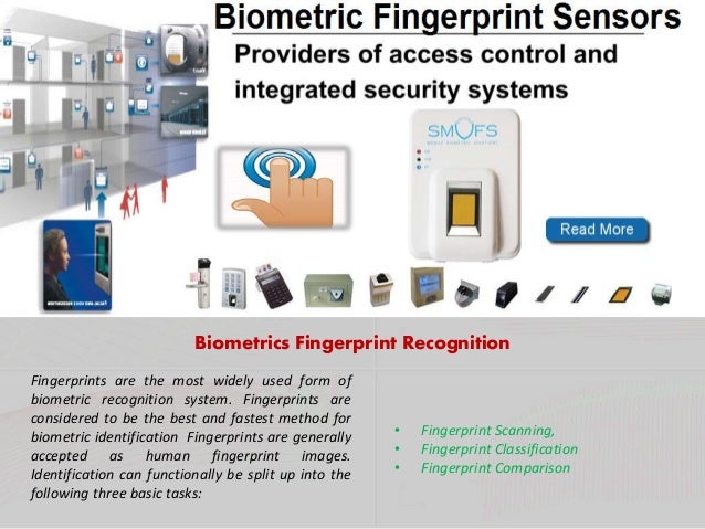 How to biometric fingerprint reader’s scanners work