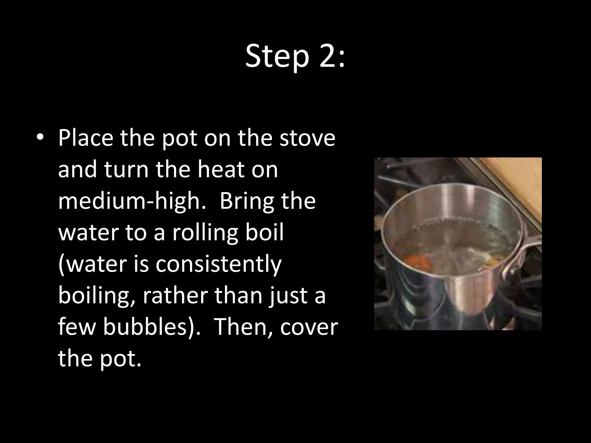 How to boil an egg | PPTX