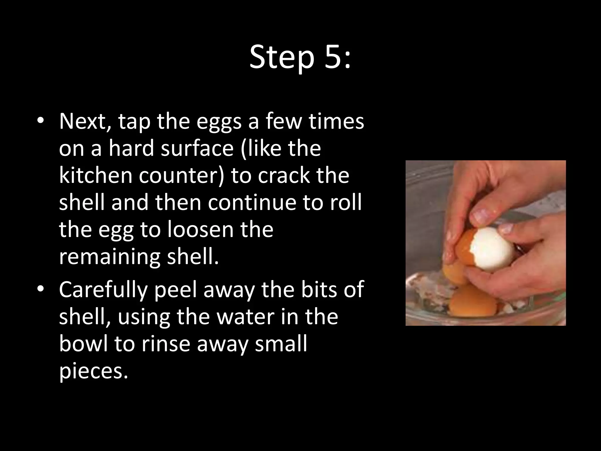 How to boil an egg | PPTX