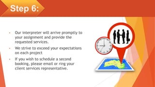 How to book an interpreter powerpoint | PPTX