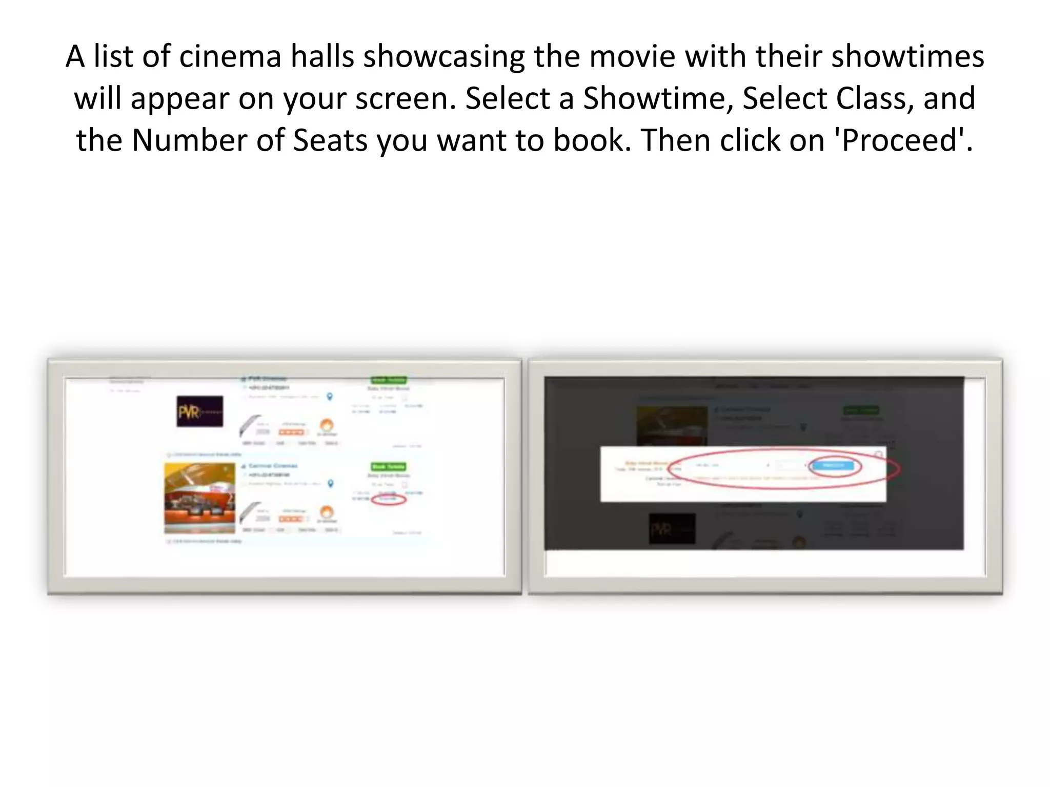 How to book movie tickets using justdial ppt | PPTX
