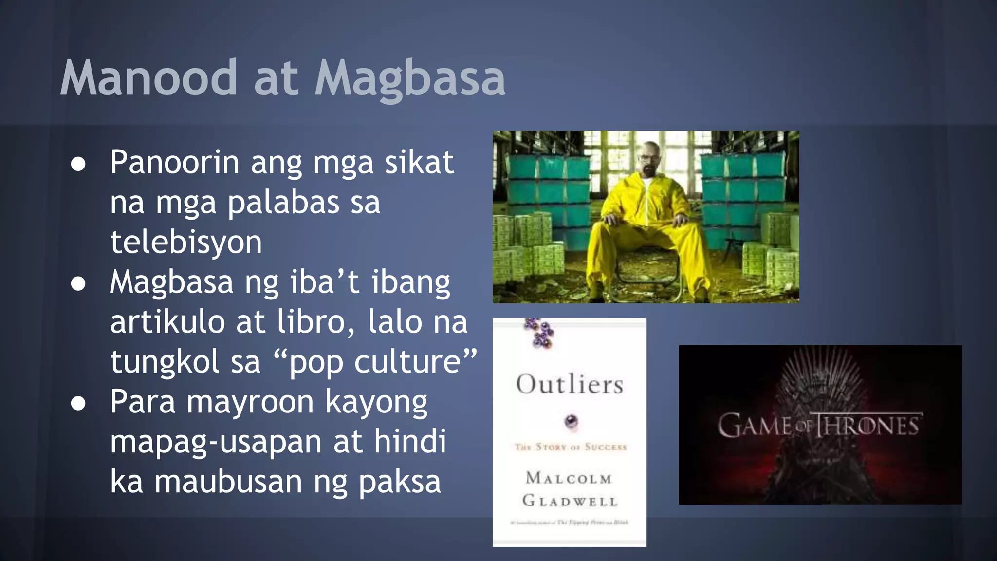 How to brand yourself tagalog presentation | PPTX