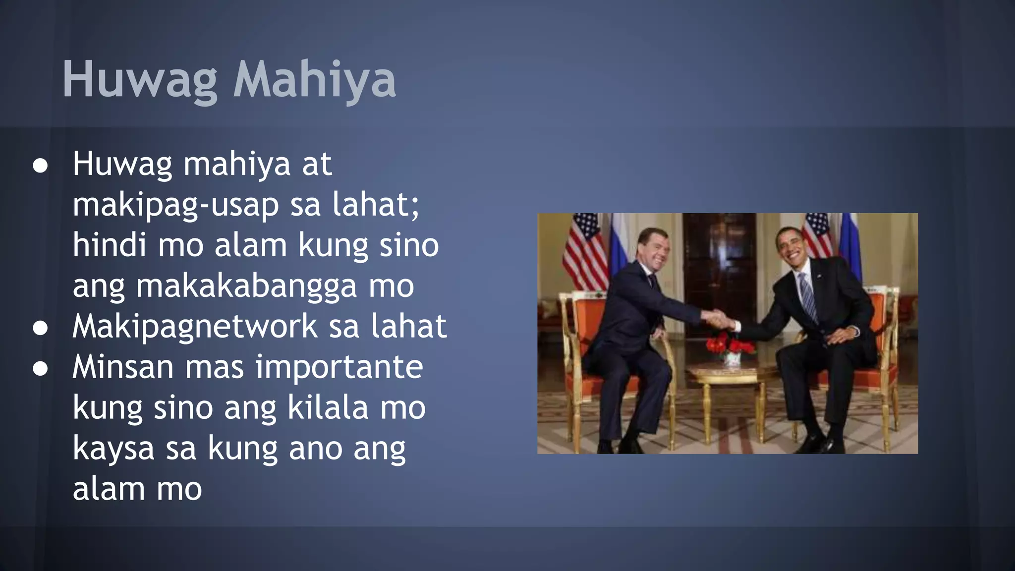 How to brand yourself tagalog presentation | PPT