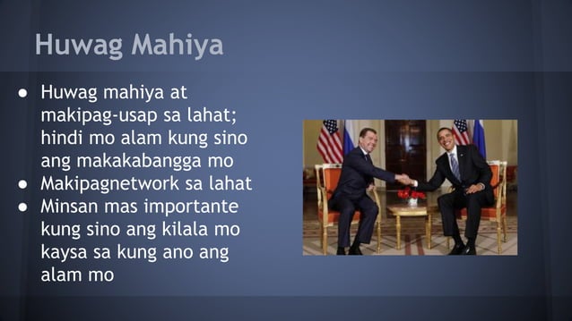 How to brand yourself tagalog presentation | PPTX