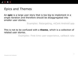 How to break up epics (for Product Managers) | PDF