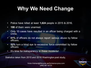How to bring transparency to law enforcement | PPT