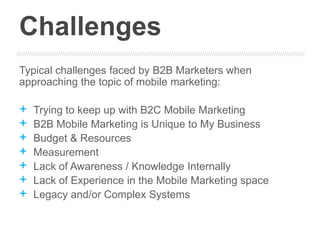 How to Build a B2B Mobile Marketing Strategy (Preview) | PPT