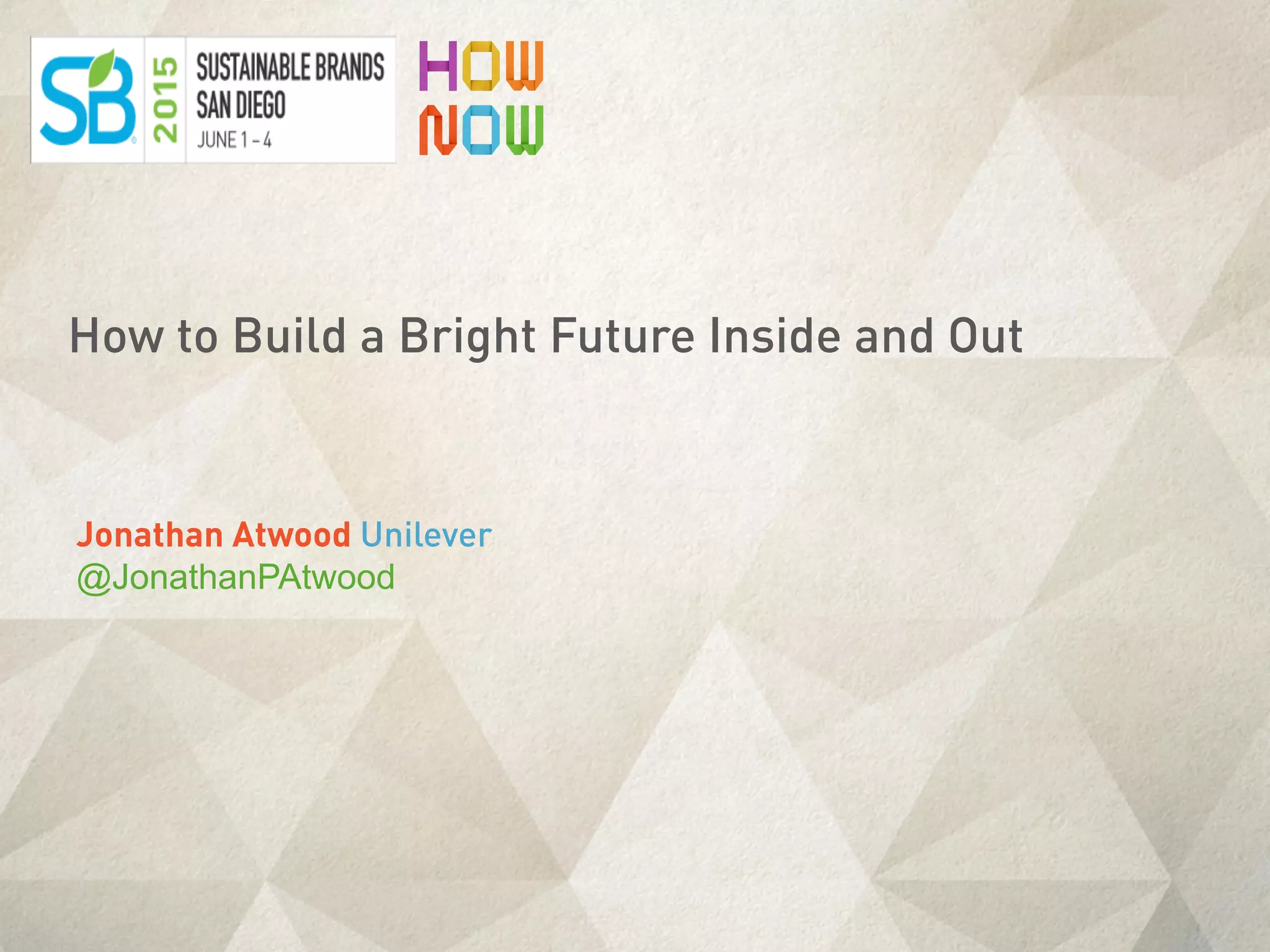 How to build a bright future inside and out | PDF
