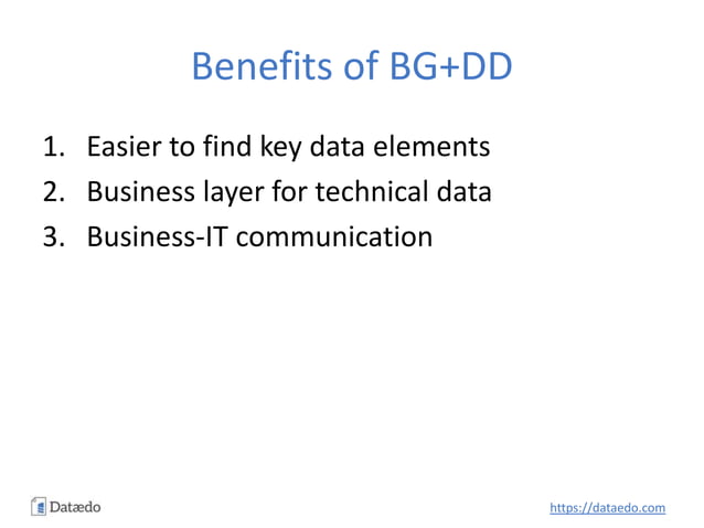 How to build a business glossary linked with data dictionary | PPTX