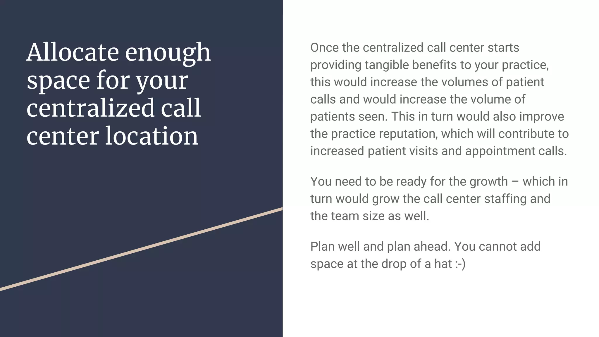 How to build a centralized healthcare call center | PPTX