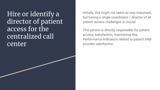 How to build a centralized healthcare call center | PPTX