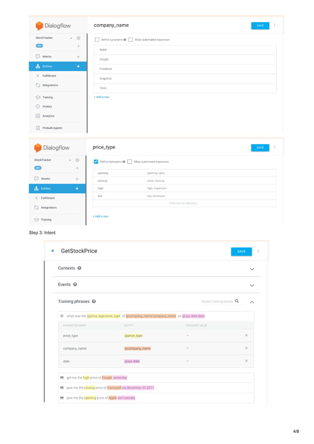 How to build a Chatbot with Google's Dialogflow | PDF | Artificial ...