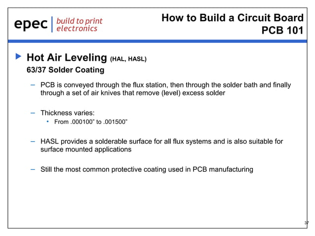 PCB 101 - How To Build a Circuit Board | PPT | Chemistry | Science