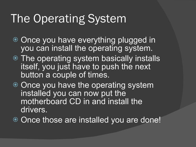How To Build A Computer | PPT | Computer Peripherals | Computing