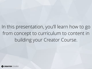 How to Build your Course. | PPT