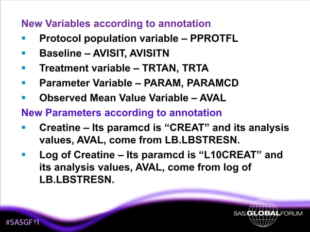 How to build ADaM BDS dataset from mock up table | PDF