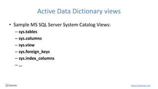 How to build a data dictionary | PPTX