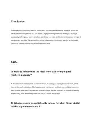 How to build a Digital Marketing team for your agency.pdf.pdf ...