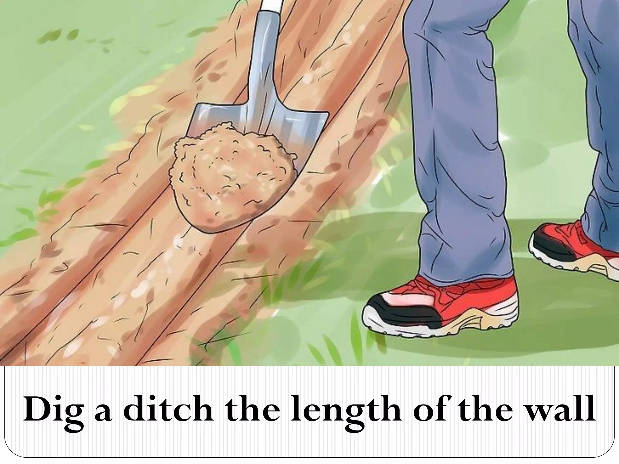 How to build a dry stack retaining rock wall | PDF