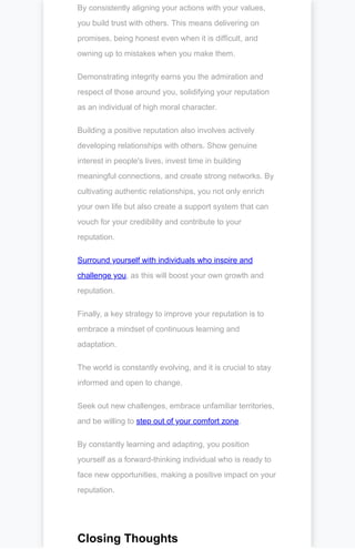 How to build a good reputation in society.pdf