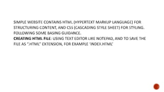 HOW to Build a HTML Website- Aidni Infotech Private Limited.pptx