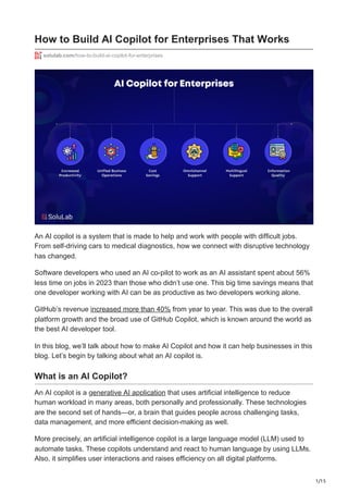 How to Build AI Copilot for Enterprises That Works.pdf