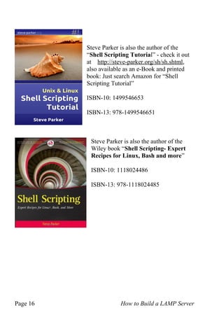 How to build a lamp server-sample | PDF