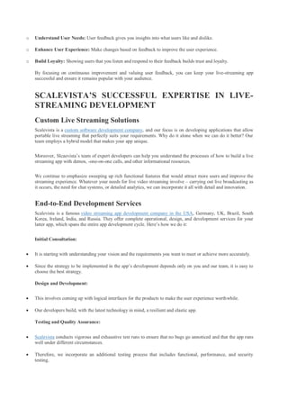 .How to Build a Live Streaming App Easily | PDF