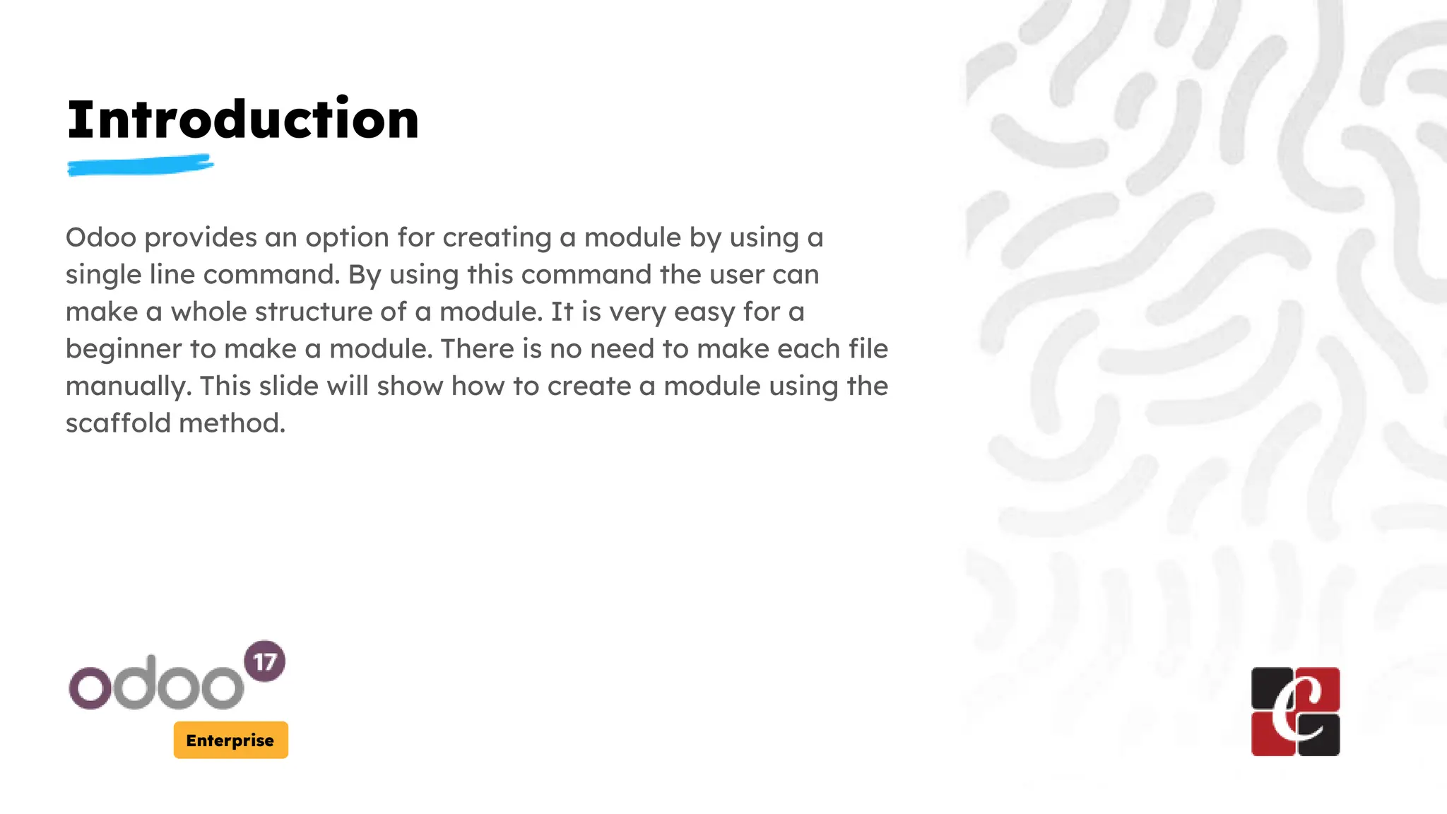 How to Build a Module in Odoo 17 Using the Scaffold Method | PPTX