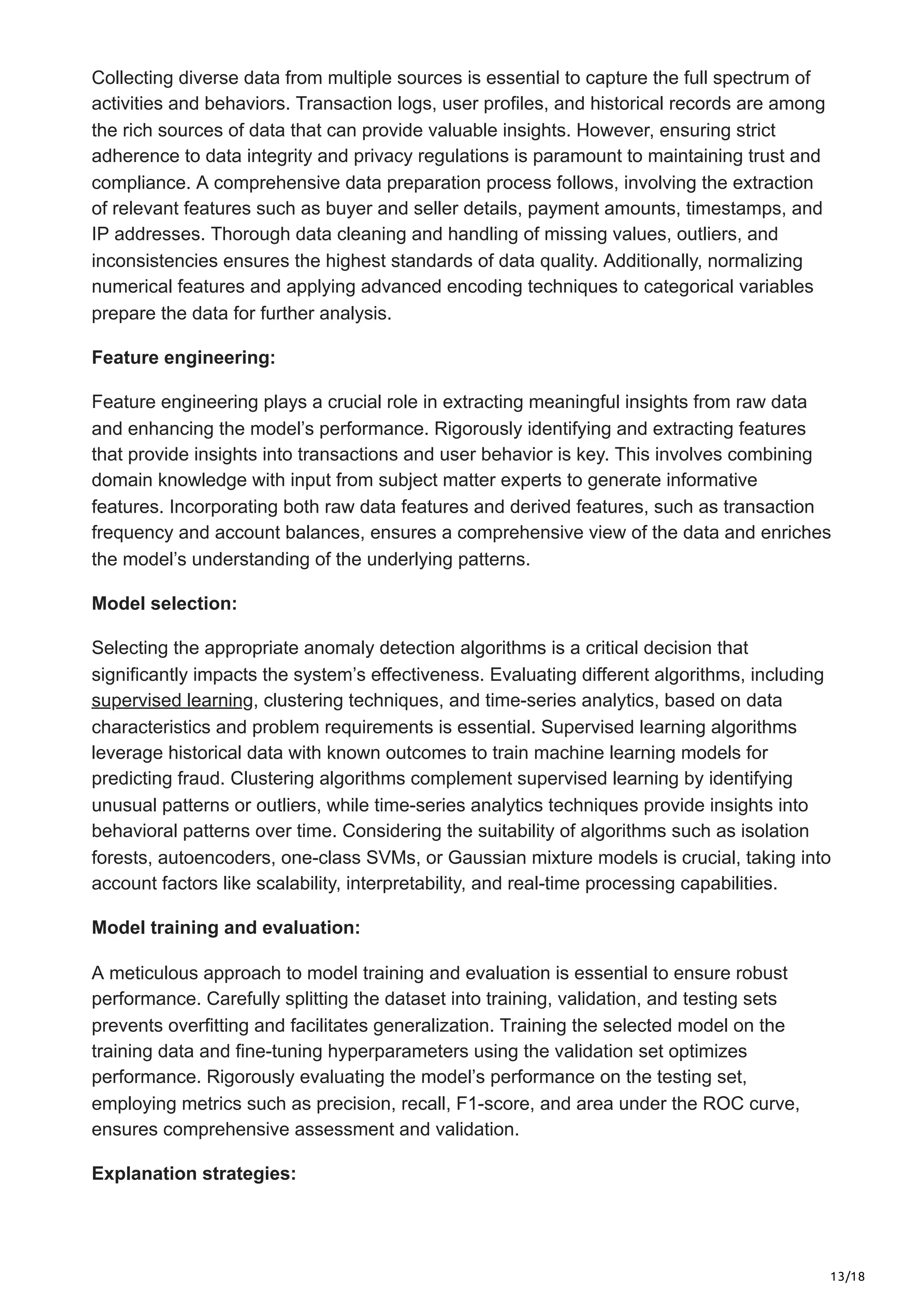 How To Build An Ai Based Anomaly Detection System For Fraud Preventionpdf