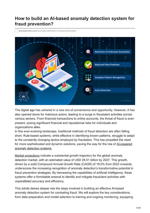 How to build an AI-based anomaly detection system for fraud prevention.pdf