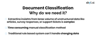 How to Build an AI-powered Automatic Document Classification Model | PPTX