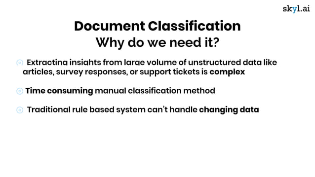 How to Build an AI-powered Automatic Document Classification Model | PPTX