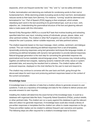 How to build an AI-powered chatbot.pdf | Artificial Intelligence | Technology & Computing