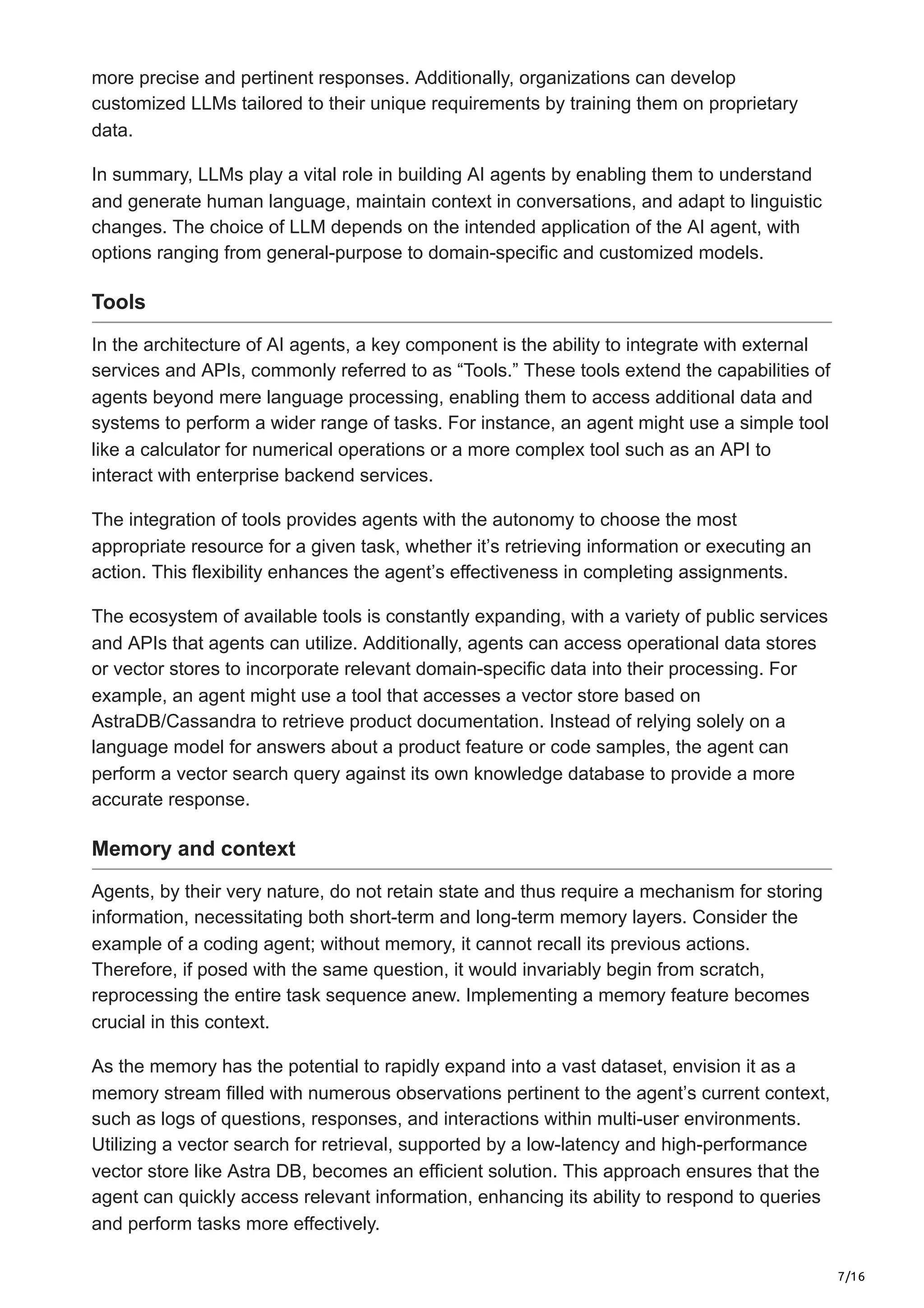 Building Your Own AI Agent System: A Comprehensive Guide | PDF