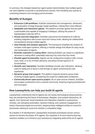 Building Your Own AI Agent System: A Comprehensive Guide | PDF