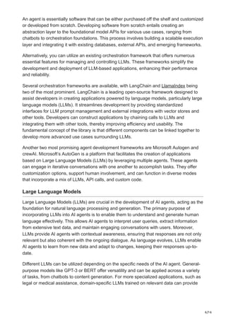 Building Your Own AI Agent System: A Comprehensive Guide | PDF