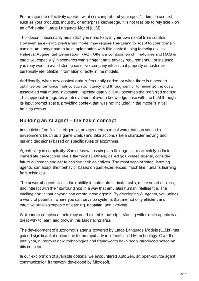 Building Your Own AI Agent System: A Comprehensive Guide | PDF | Computing | Technology & Computing