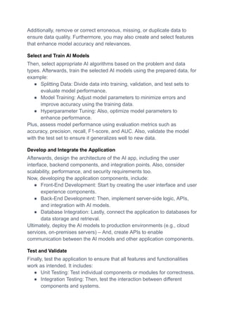 How to Build an AI App - TheCodeWork.pdf | Technology Industry | Industries