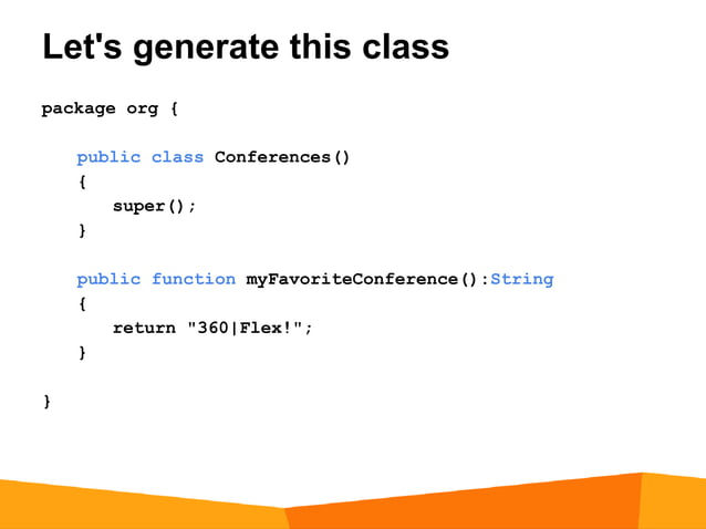 How to build an AOP framework in ActionScript | PPT