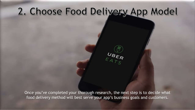 How to Build an App Like Uber Eats? | PPT